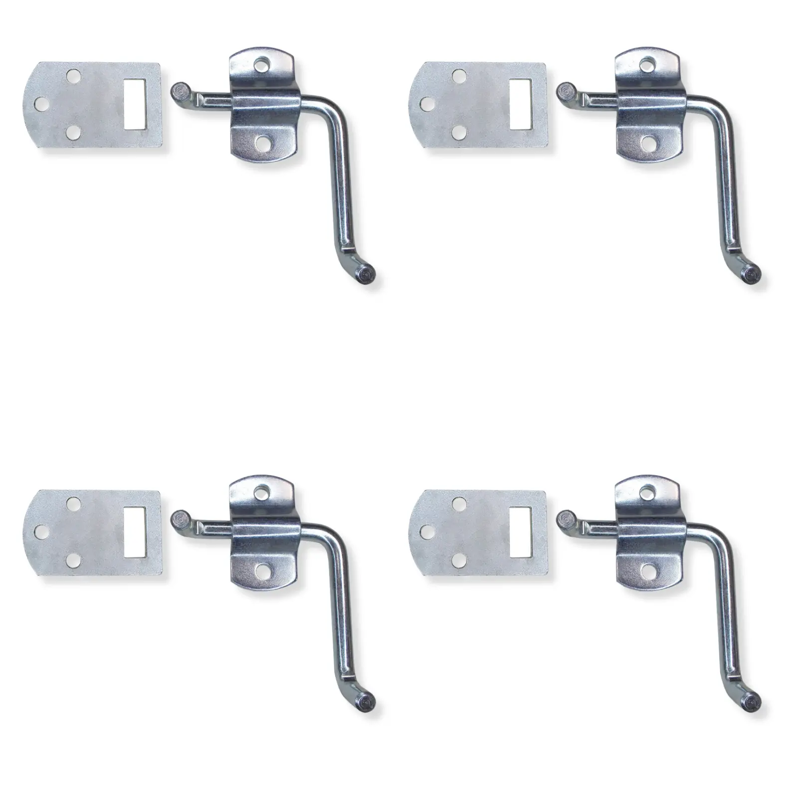 4 Pack Corner Side Gate Stake Bed Latches Bracket Set for Stake Trucks ...