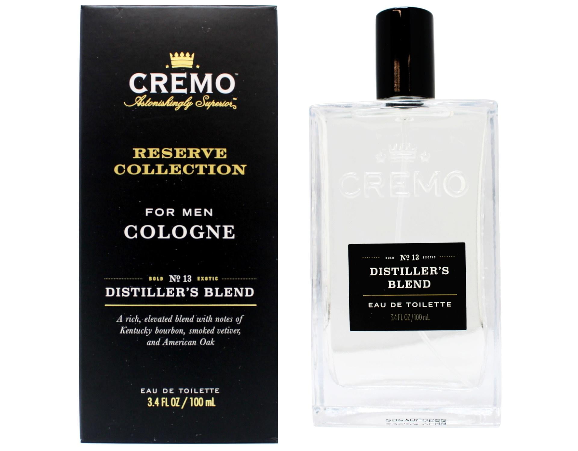 4 Pack - Cremo Distiller's Blend (Reserve Collection) Cologne Spray, A ...