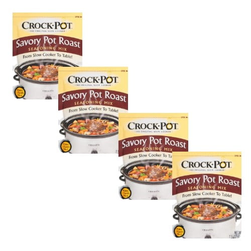 ( 4 Pack ) Crock Pot Savory Roast Seasoning Mix 1.5 Oz. Packet ...