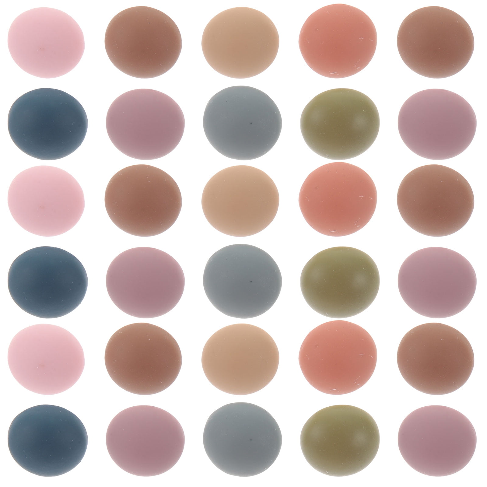 4 Pack Cute Resin Photo Wall Semicircle Push Pin DIY Cork Board ...