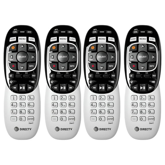DIRECTV RC73 Genie Remote Control - 4 Pack, IR/RF, Compatible with TV ...