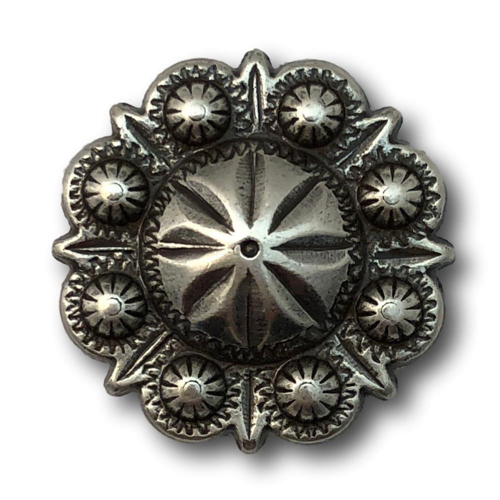 4 Pack Daisy Screw Back Conchos - 3/4" - Walmart.com