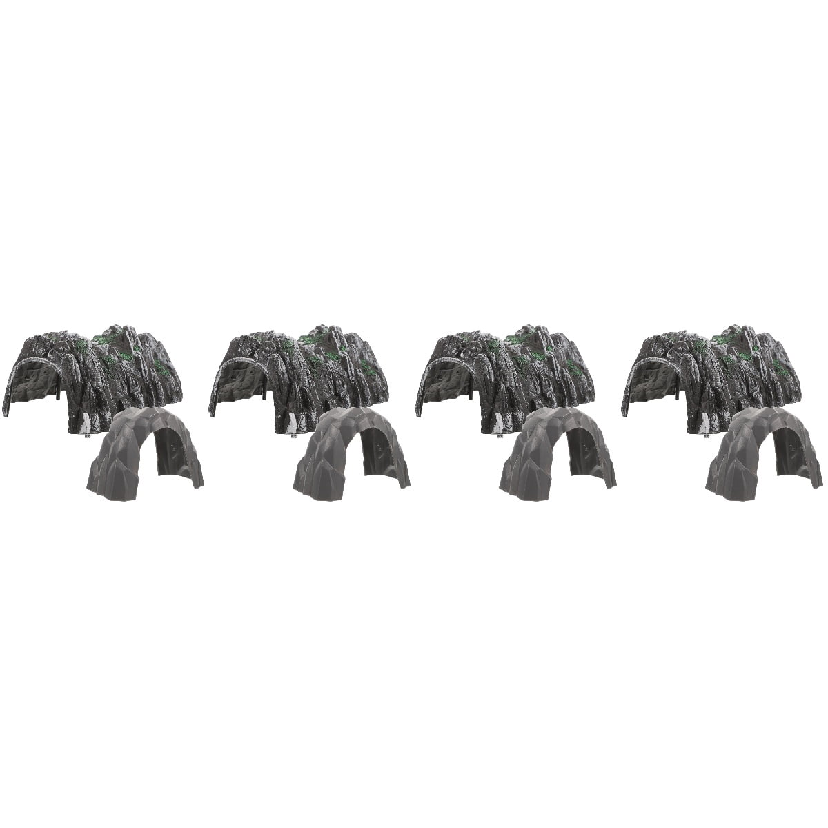 4 Pack Decorative Tunnel Model Children Cave Construction Toys Dog ...