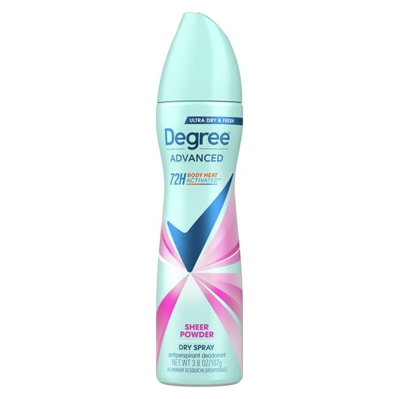 (4 Pack) Degree Advanced Long Lasting Women's Antiperspirant Deodorant ...