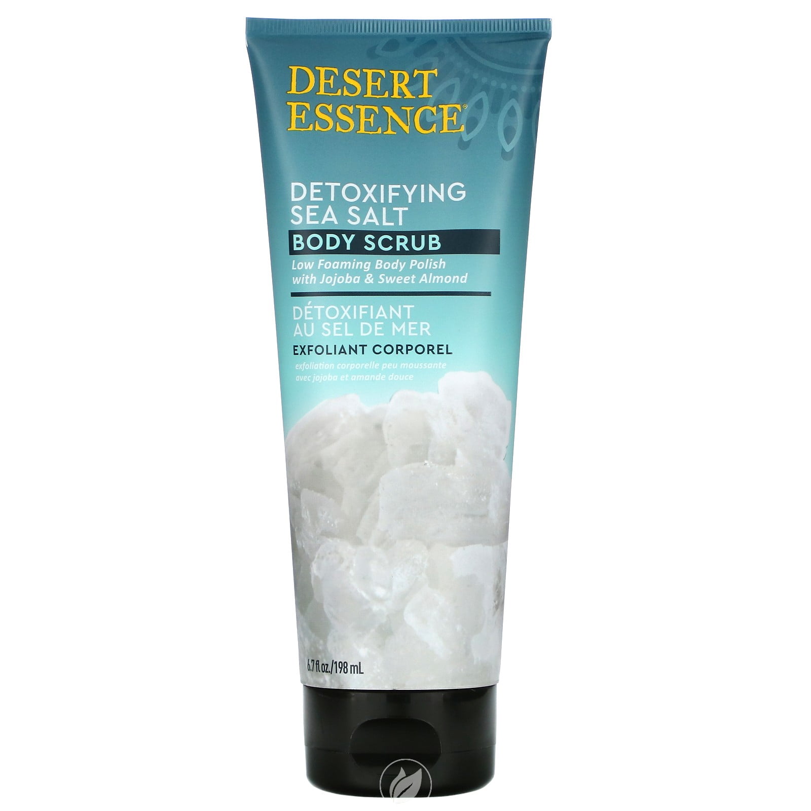 (4 Pack) Desert Essence Detoxifying Sea Salt Body Scrub 6.7 Fl oz ...