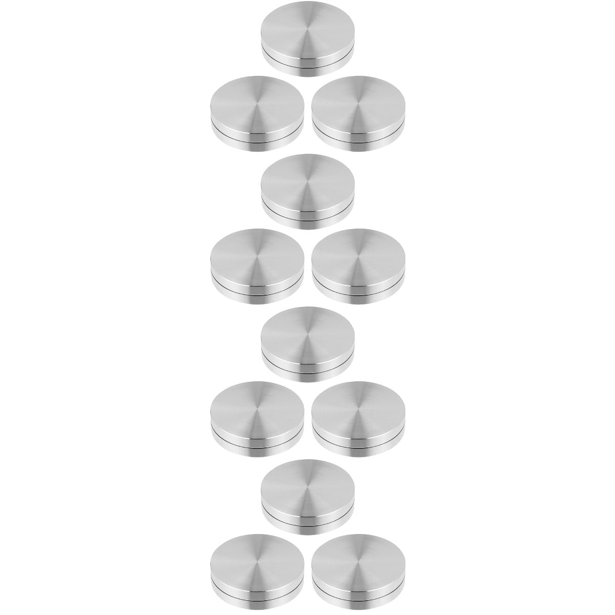 4 Pack Dining Table Aluminum Turntable Rotating Cake Stand TV Monitor ...