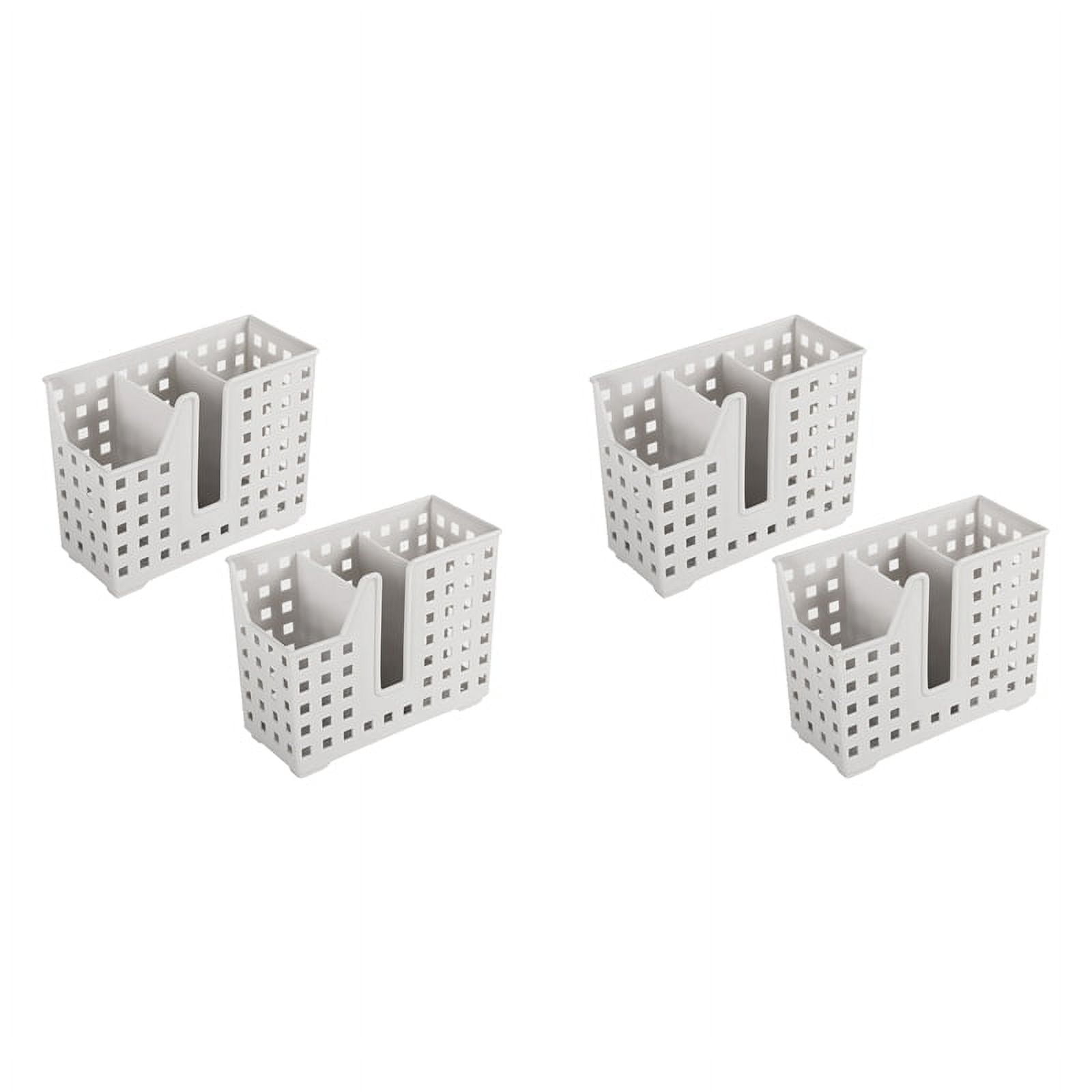 4 Pack Dishwasher Basket for Straw and Chopstick Utensil Drainer ...