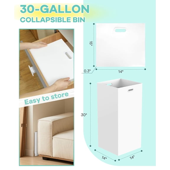 Corrugated and Disposable Trash Cans for Home and Outdoor Use