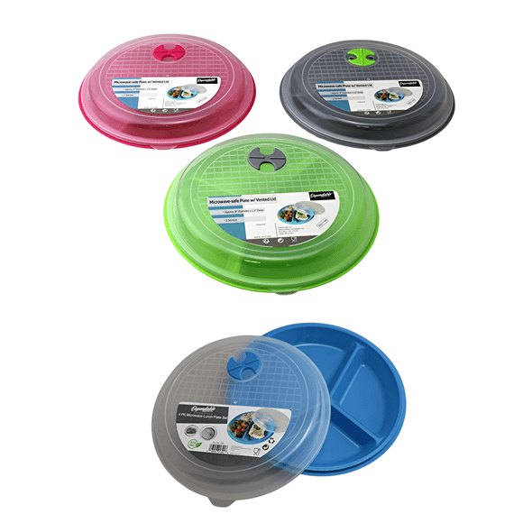 Divided Plates and Food Storage Containers for Home Kitchen and Dining