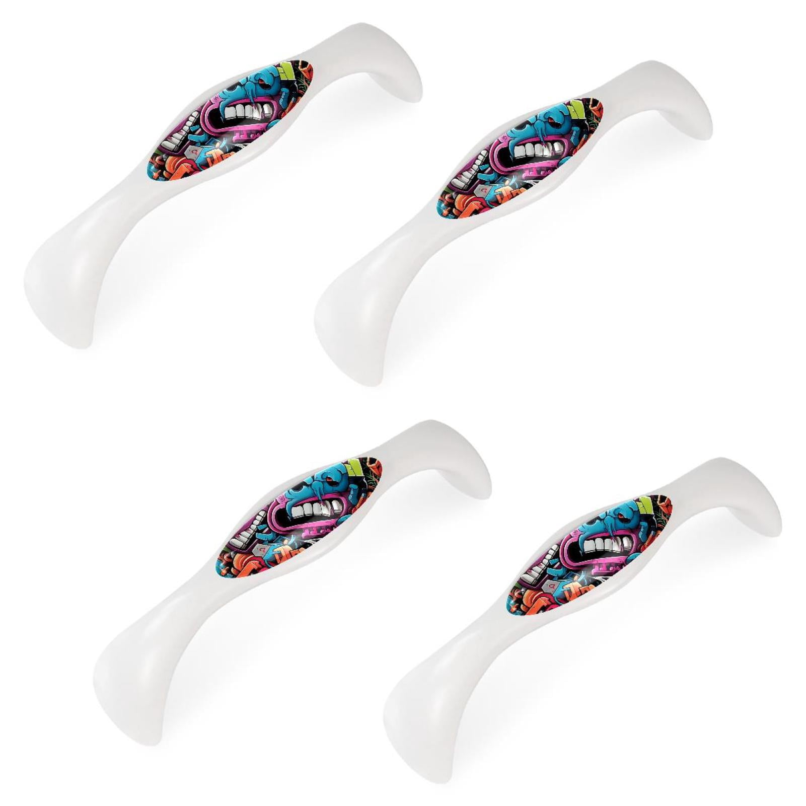 4 Pack Doodle Cabinet Knob Furniture Hardware for Bathroom Dresser ...