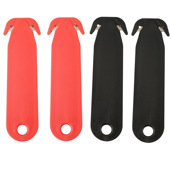 4 Pack Double-Edged Safety Box Cutter Utility With Stainless Steel ...