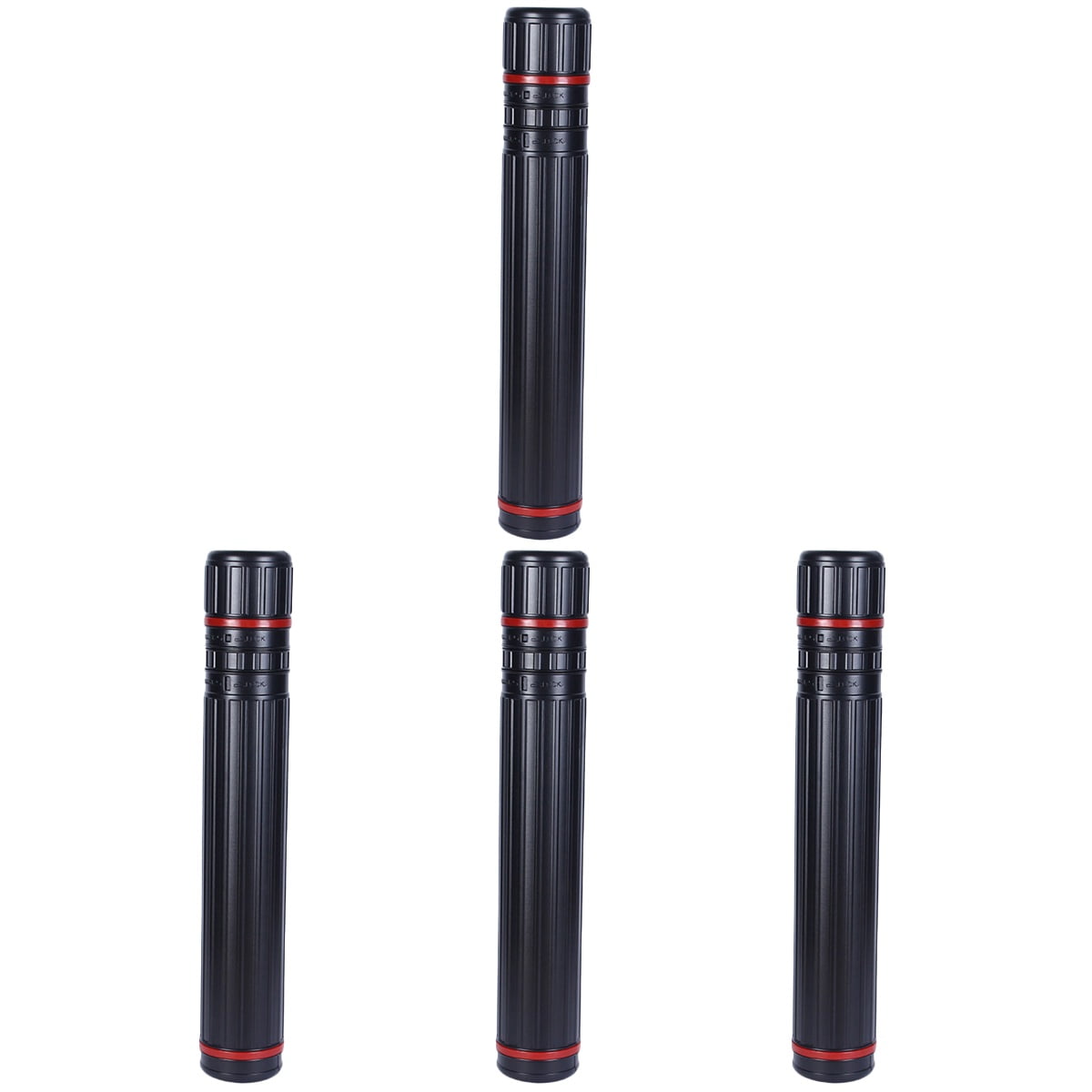 4 Pack Drafting Tube Adjustable Shoulder Strap Blueprint Storage Tubes ...