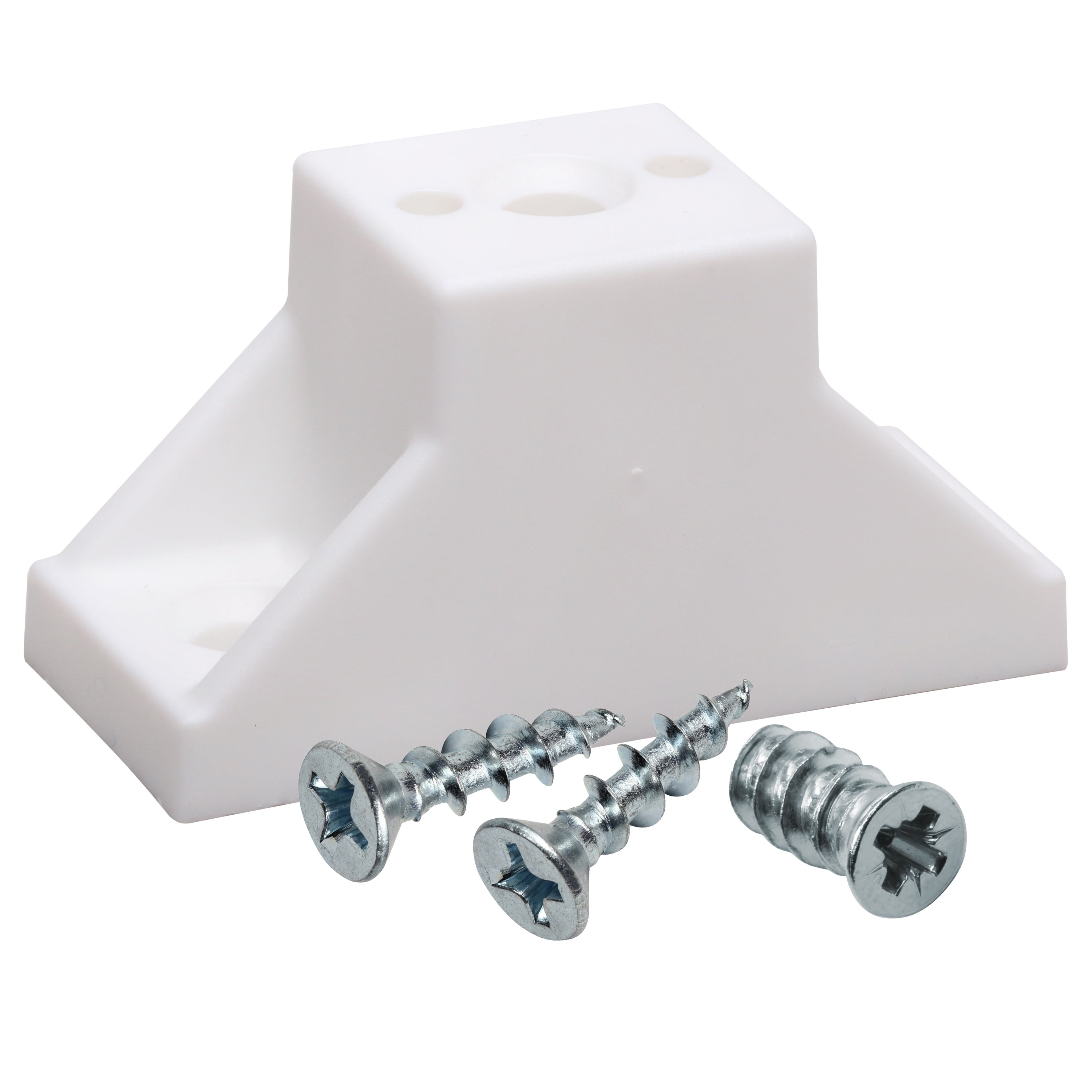 4 Pack Drawer Slide Cabient Side Spacers, White 1" (25mm) - Walmart.com