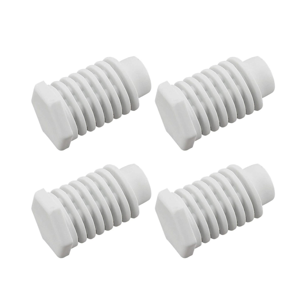 4 Pack Dryer Leveling Leg Foot Feet 49621 for Whirlpool Kenmore Dryer ...