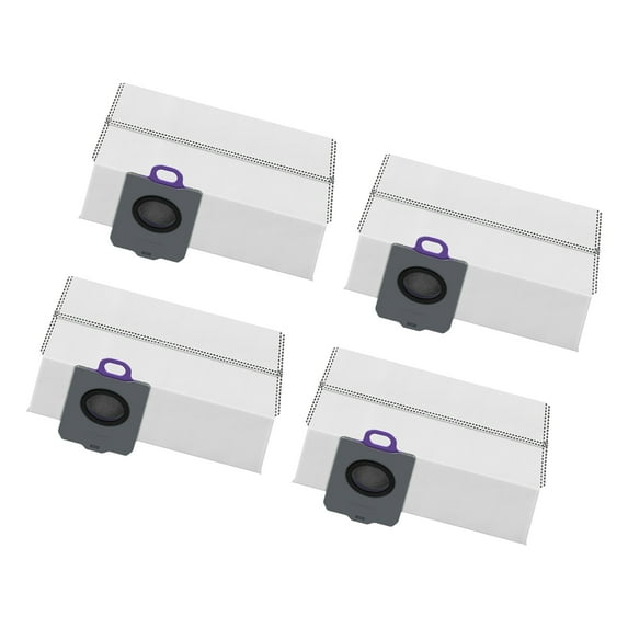 4 Pack Dust Bag Nonwoven Vacuum Cleaners Bag Robot Vacuum Bag Dust Bag ...
