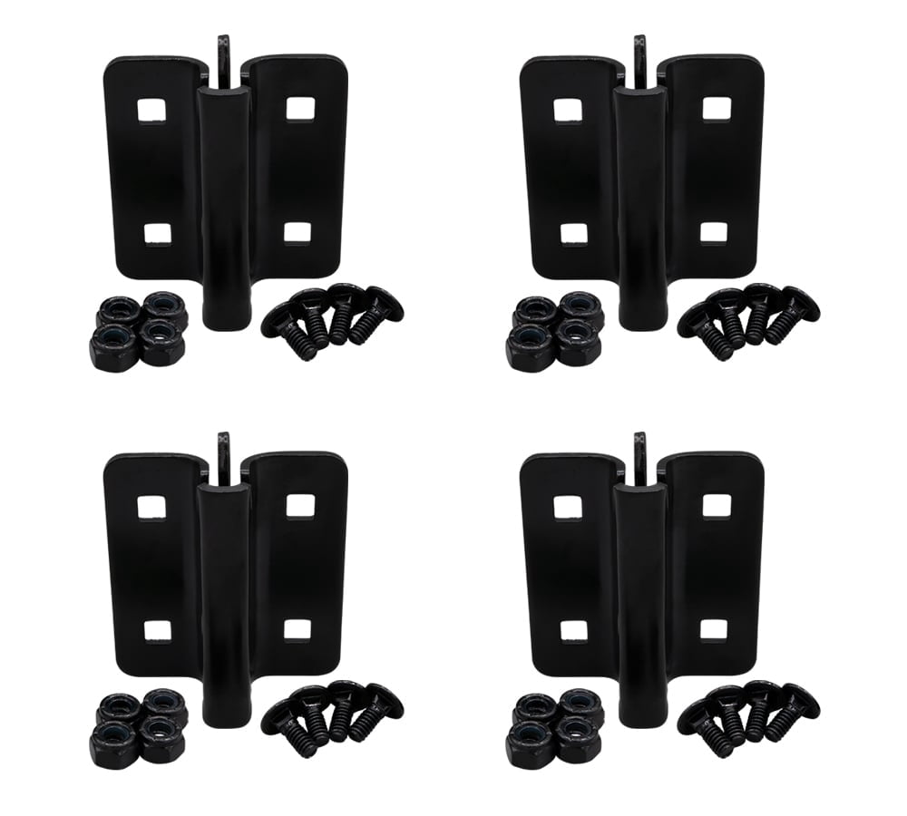 (4 Pack) E-Track Connector Bolt-on Steel Cargo Securement for Trucks ...