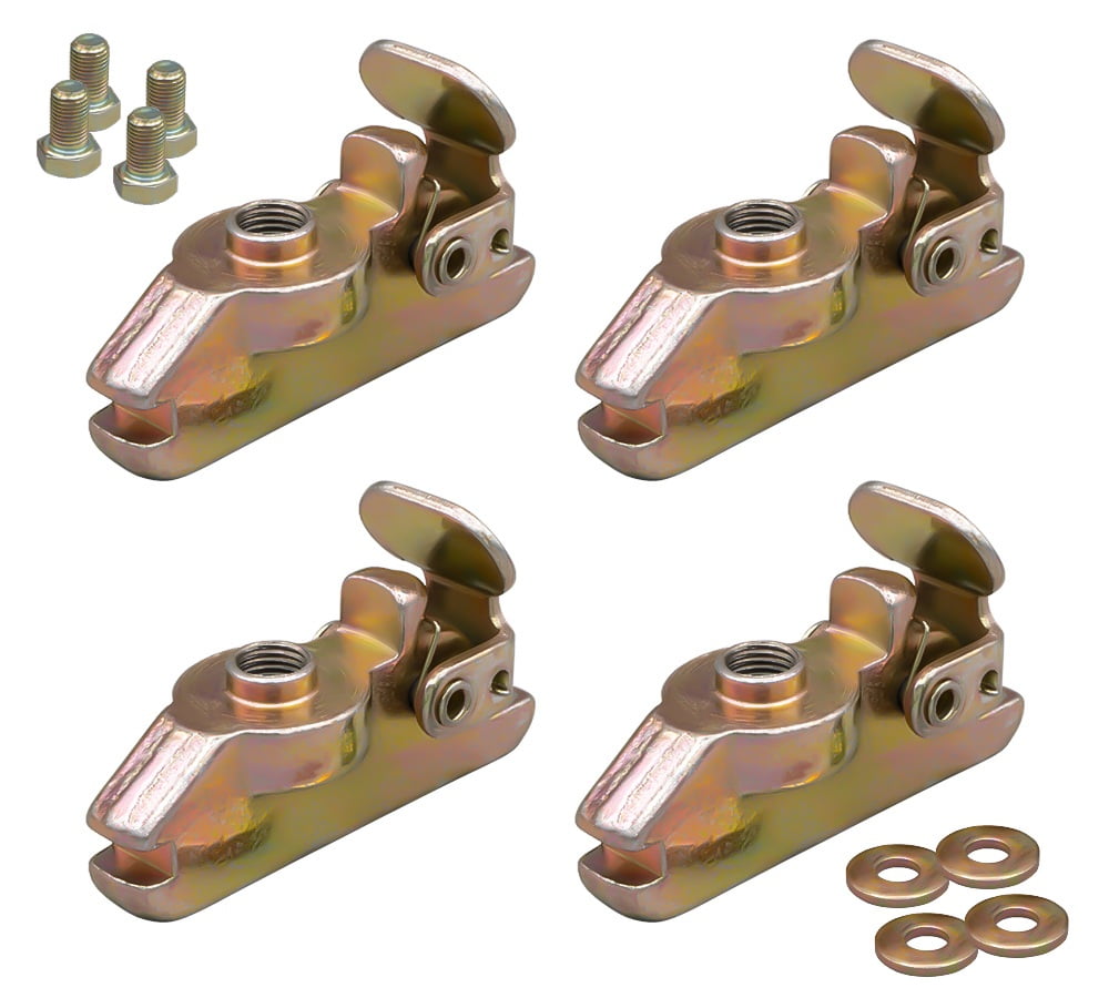 (4 Pack) E-Track Threaded Fitting for Customising E-Track System - Bolt ...