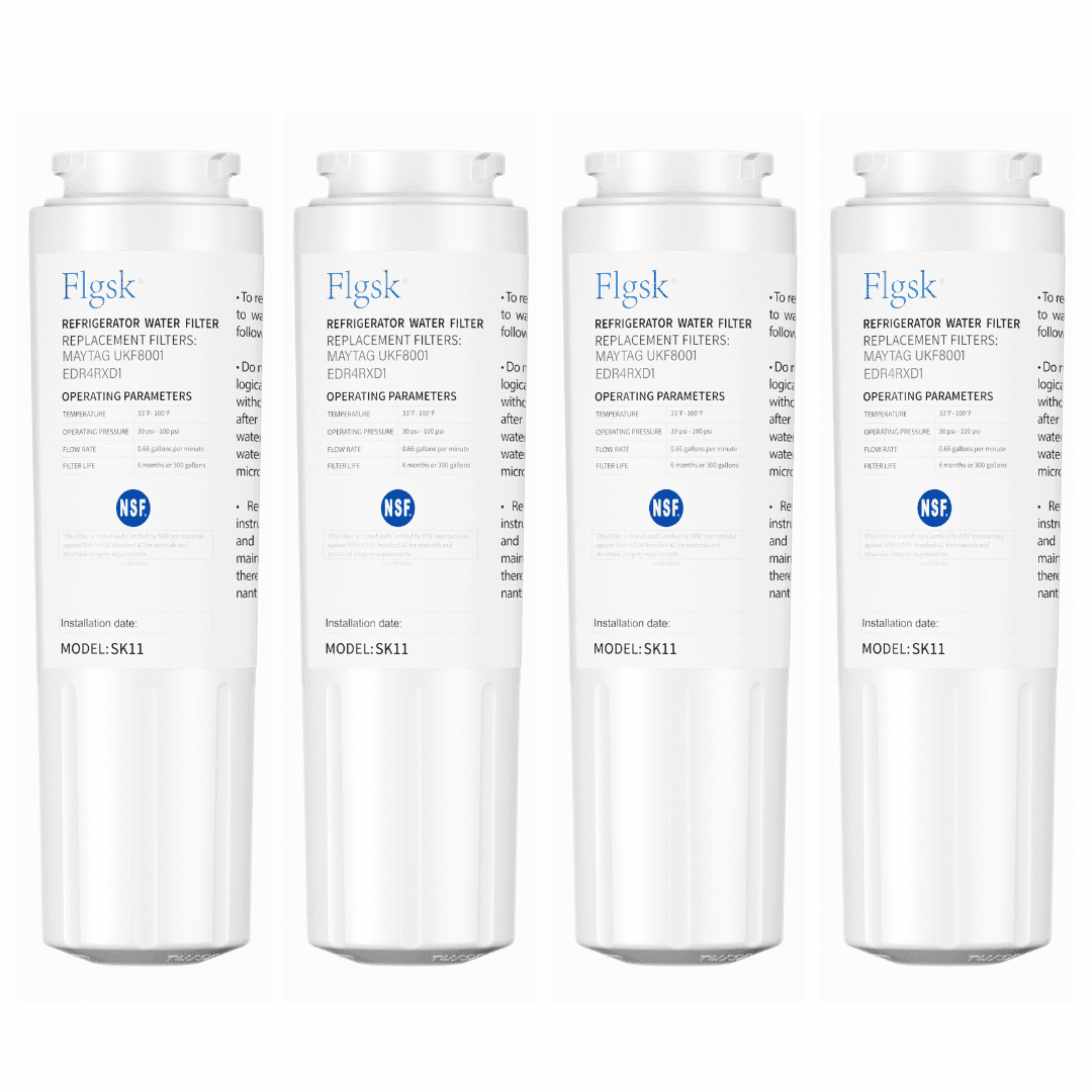 4 Pack EDR4RXD1 Water Filter Replacement For EveryDrop EDR4RXD1, Water ...