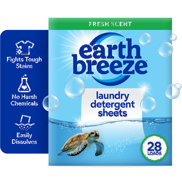 Earth Breeze Laundry Sheets in Laundry Detergent Sheets - Walmart.com