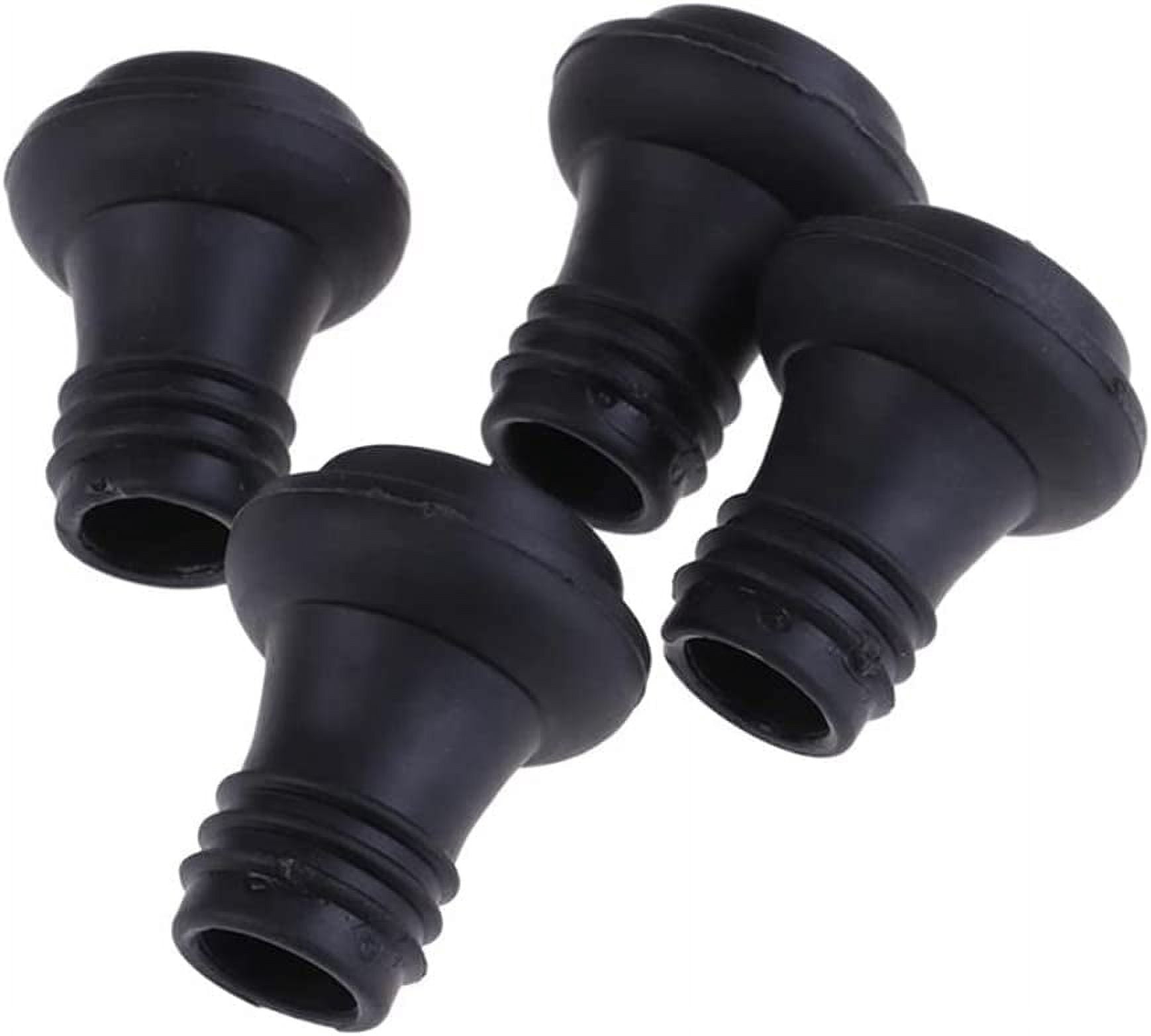 4 Pack Easy Insert Silicone Wine Stopper Suction Bottle Vacuum Pump ...