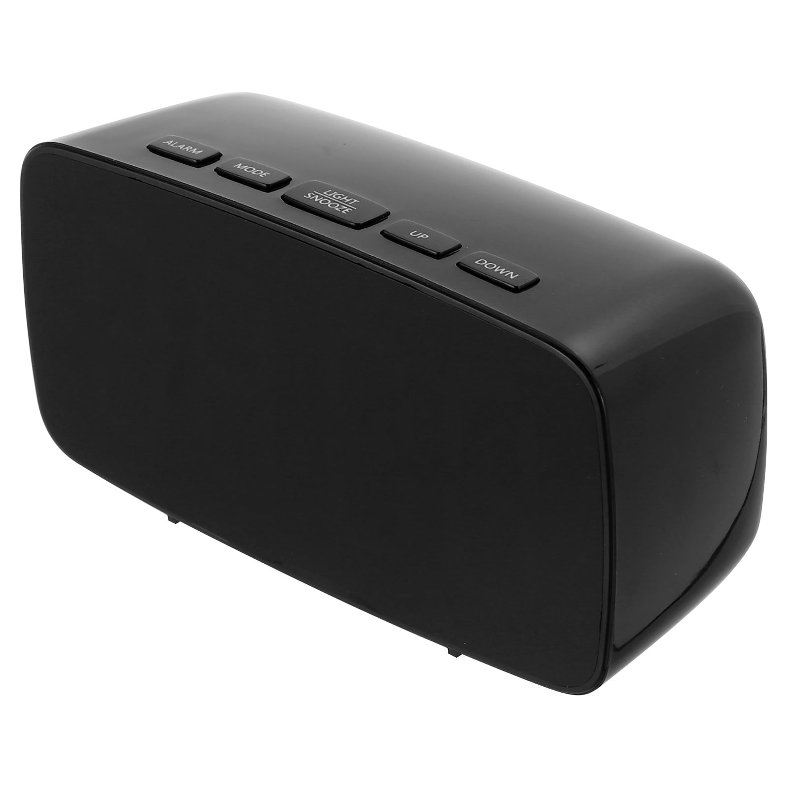 4 Pack Electronic Clocks Radio Alarm Battery Black - Walmart.com