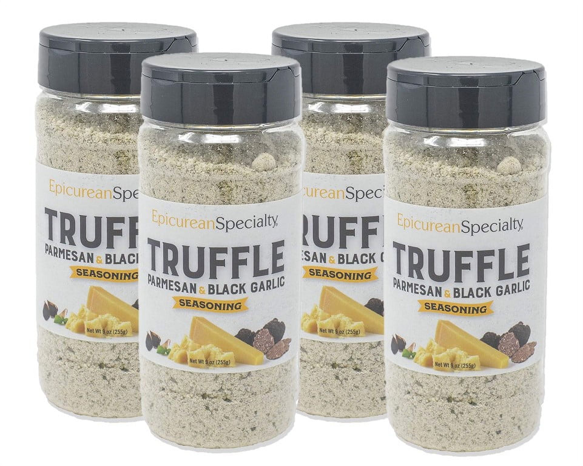 Epicurean Specialty 4 Pack Truffle Parmesan & Black Garlic Seasoning, 9 ...