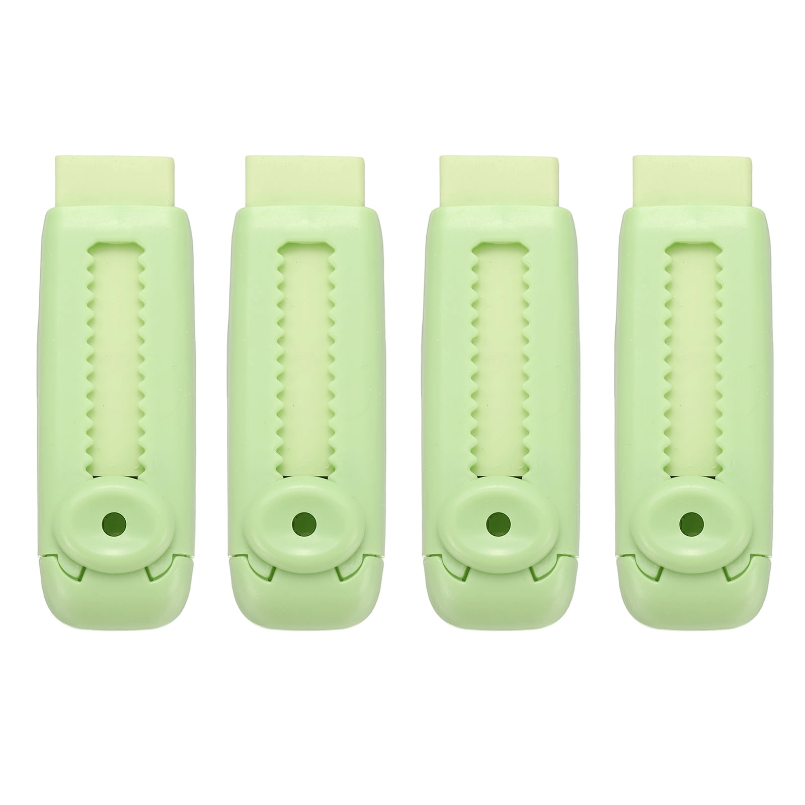 4 Pack Erasers, Sliding Retractable Eraser Push Pull Cute Pencil ...