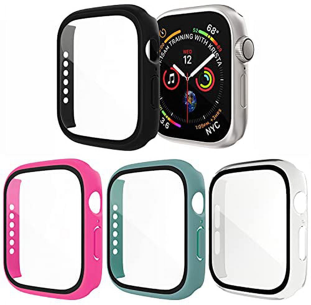 [4 Pack] Exclusives Compatible with Apple Watch 42mm Case, Full ...