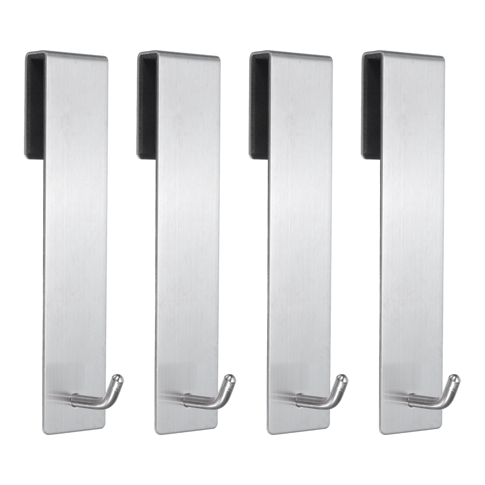 4 Pack Extended Shower Door Hooks, 7-Inch Over Door Hooks for Bathroom ...
