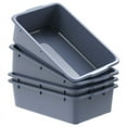 Heavy Duty Storage Boxes Heavy Duty Grey Restaurant Bus Box / Tote - 53 ...