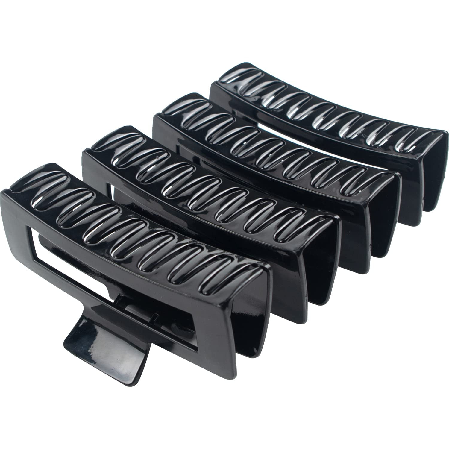 4 Pack Extra Large Hair Claw Clips for Women, 5'' Hair Clips for Thick ...