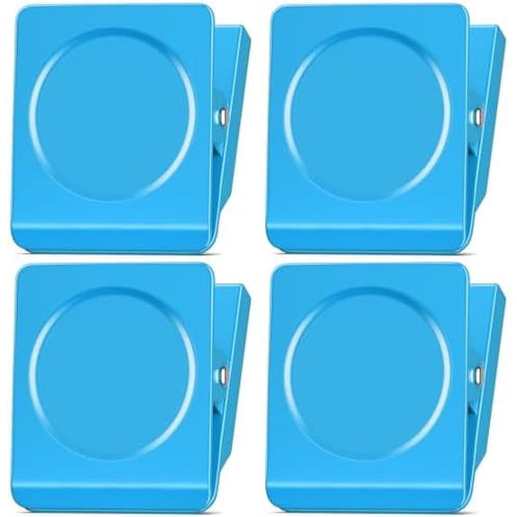 4 Pack Extra Large Magnetic Clips, 2.2inch Magnetic Christmas Light ...