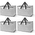 4 Pack Extra Large Moving Bags, Heavy Duty s with Strong Zippers ...
