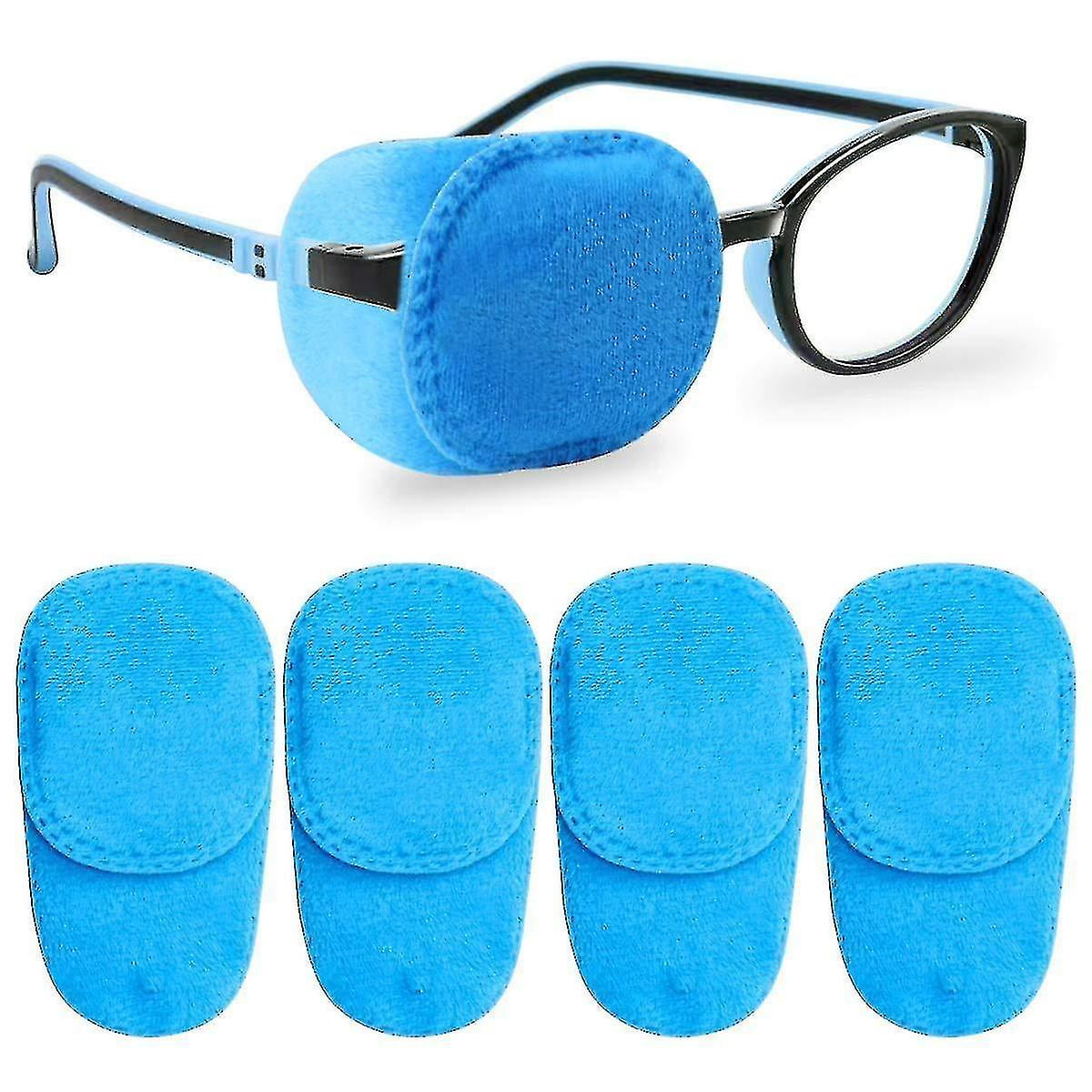 4 Pack Eye Patches For Kids, Super Soft Eye Patch Cover For Glasses ...