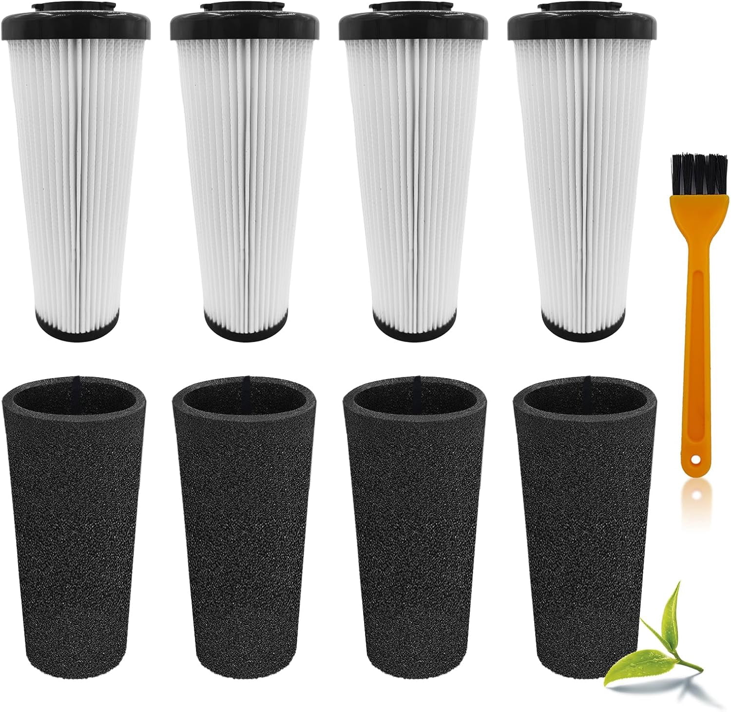 4 Pack F112 Filters Compatible with Dirt Devil Style F112 Endura ...