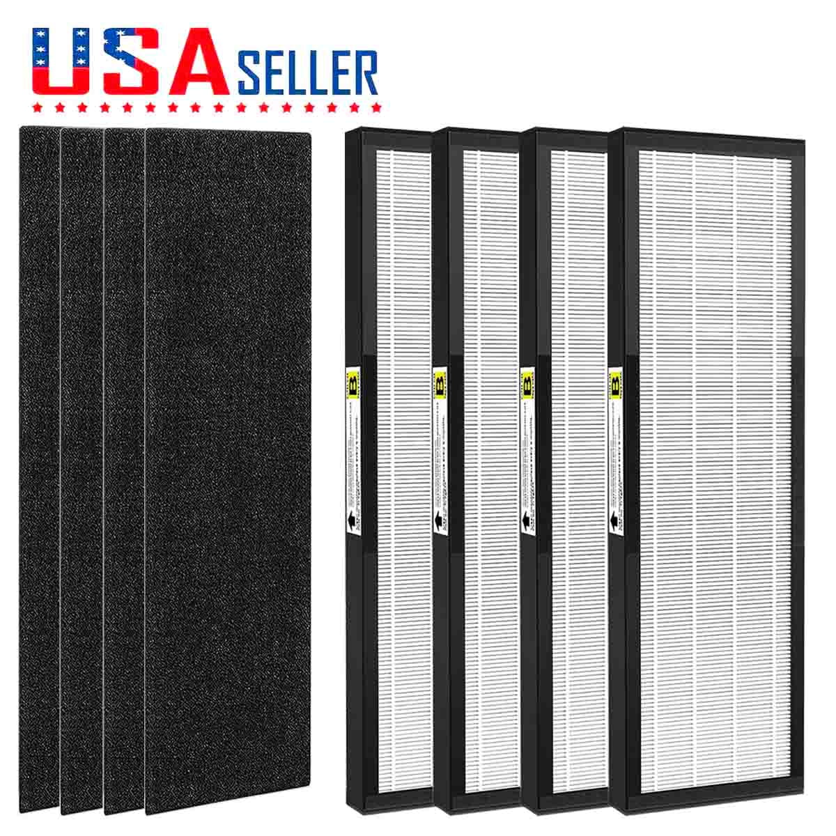 4 Pack FLT4825 True HEPA Filter B Replacement Compatible with AC4825 ...