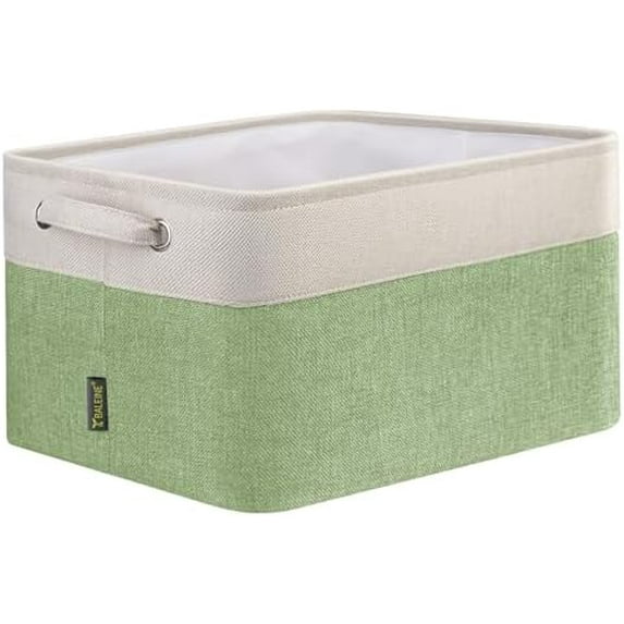 4 Pack Fabric Storage Bins for Shelves, Linen Storage Baskets for ...