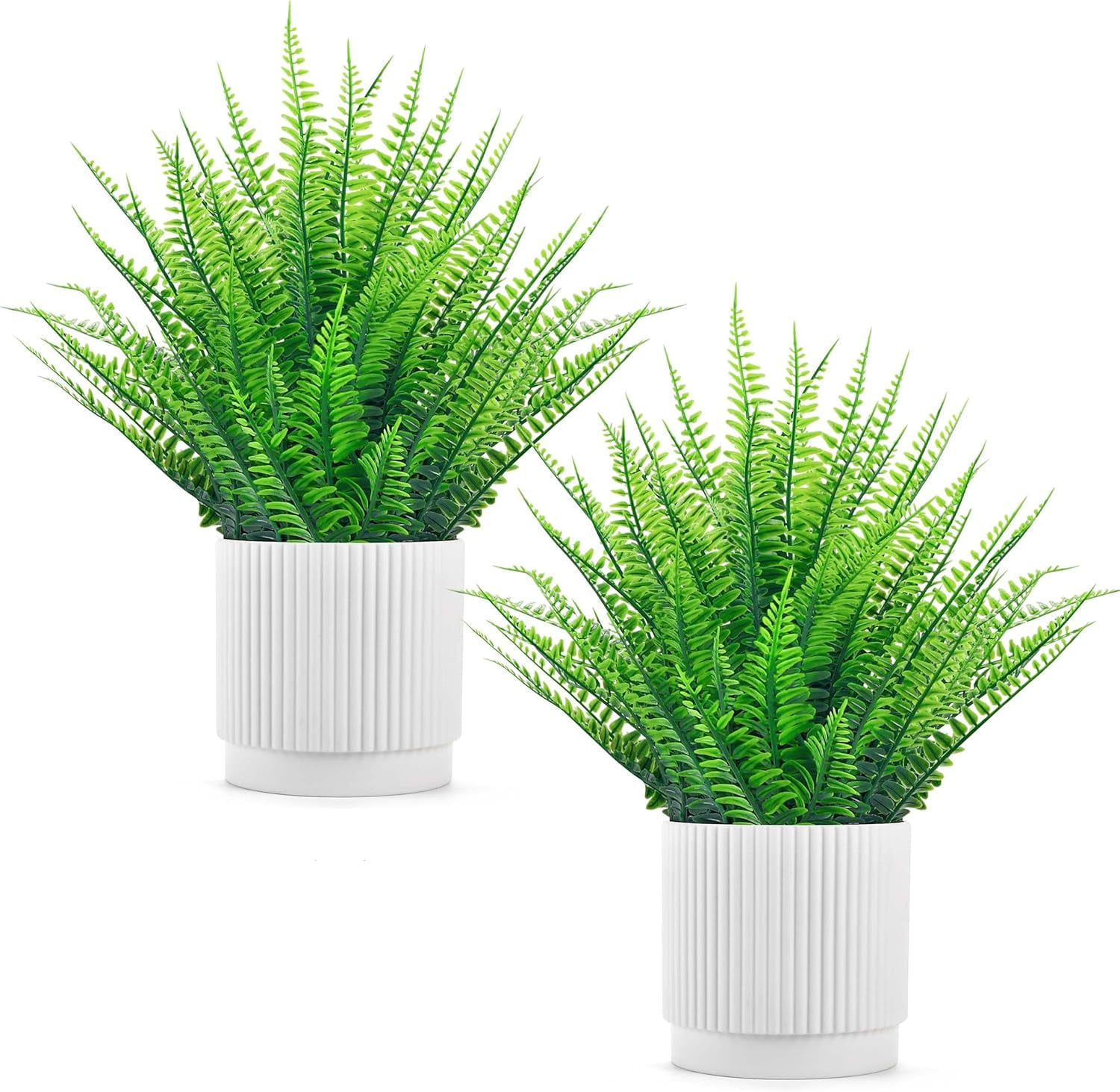 4 Pack Fake Plants Mini Artificial Greenery Potted Plants for Home ...