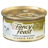 Turkey Giblets Pate Fancy Feast Wet Cat Food - Turkey & Giblets Pate ...