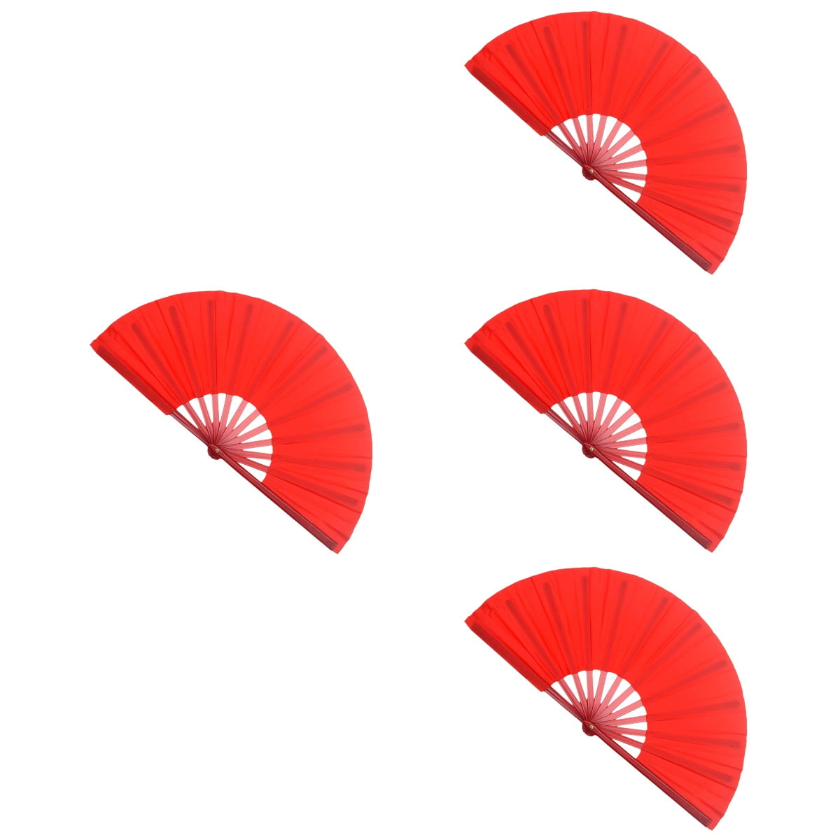4 Pack Fans Portable Foldable Handheld Fan Tai Chi Hand Fan Tai Chi Fan ...