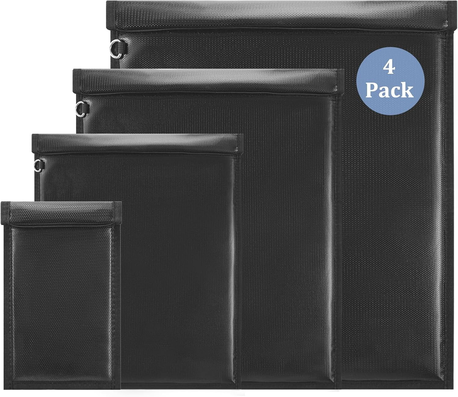 4 Pack Faraday Bags for Phones & Tablets & Laptops & Radio, Faraday Key ...