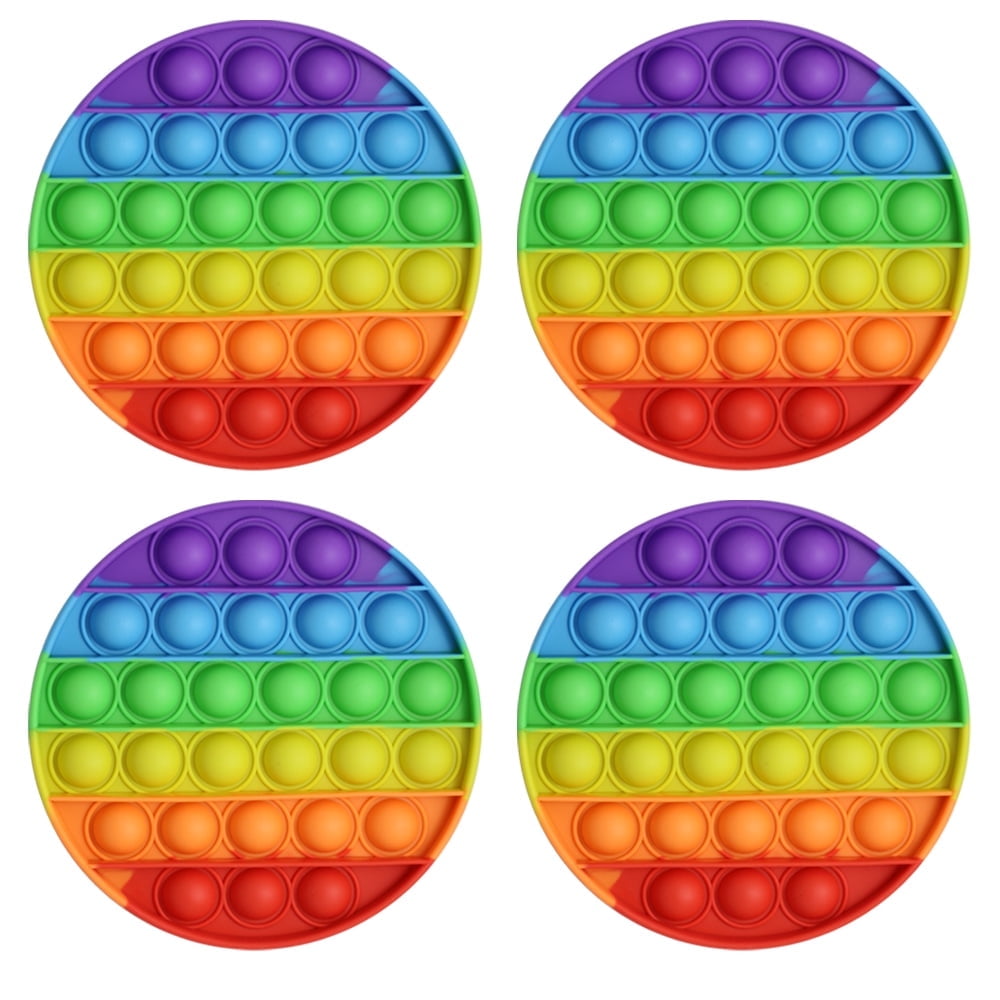 4-Pack Fenzer Pop Fidget Sensory Toys, Autism Special Needs Stress ...