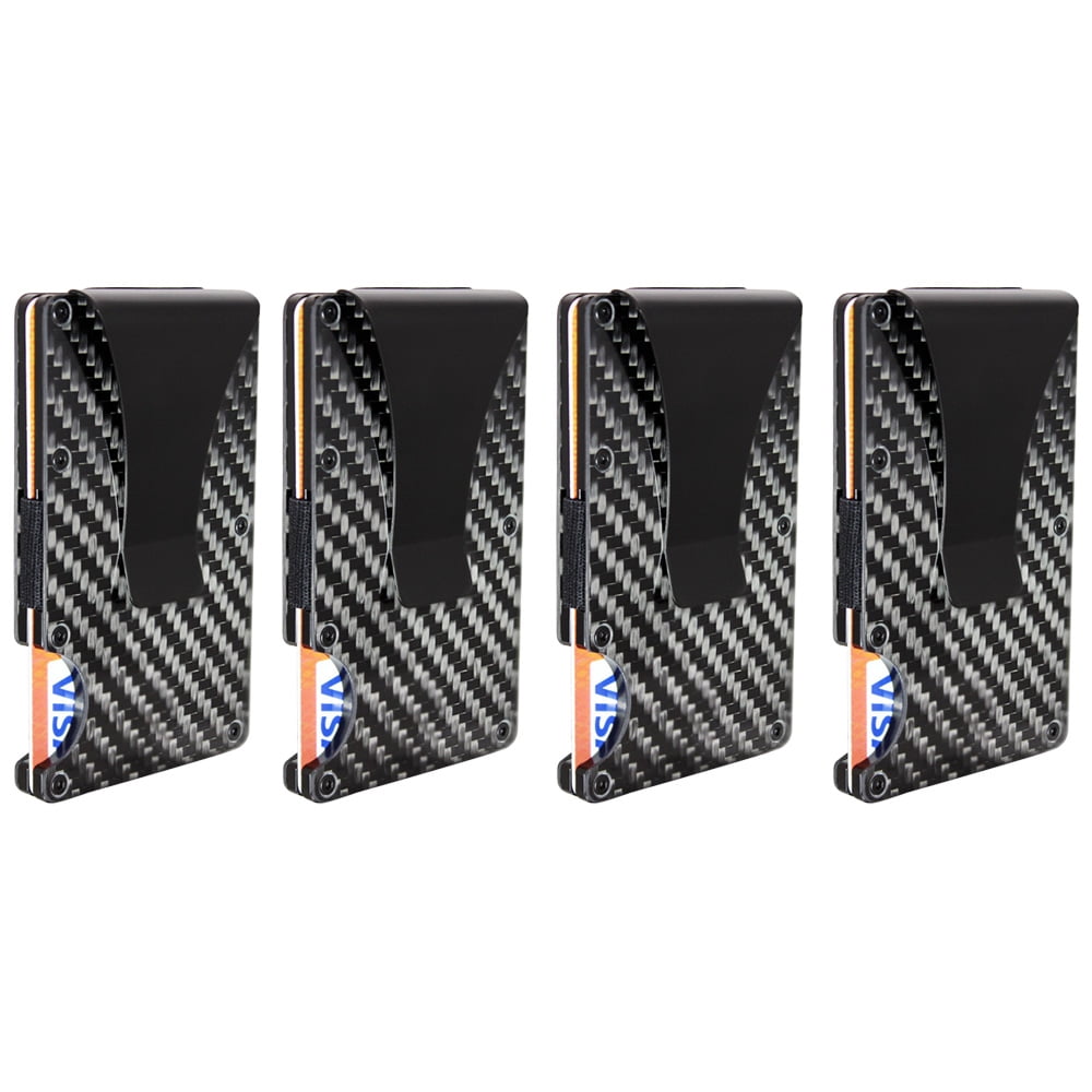 4-Pack Fenzer Wallet for Men, Mens Minimalist Wallet 9-13 Cards, Slim ...