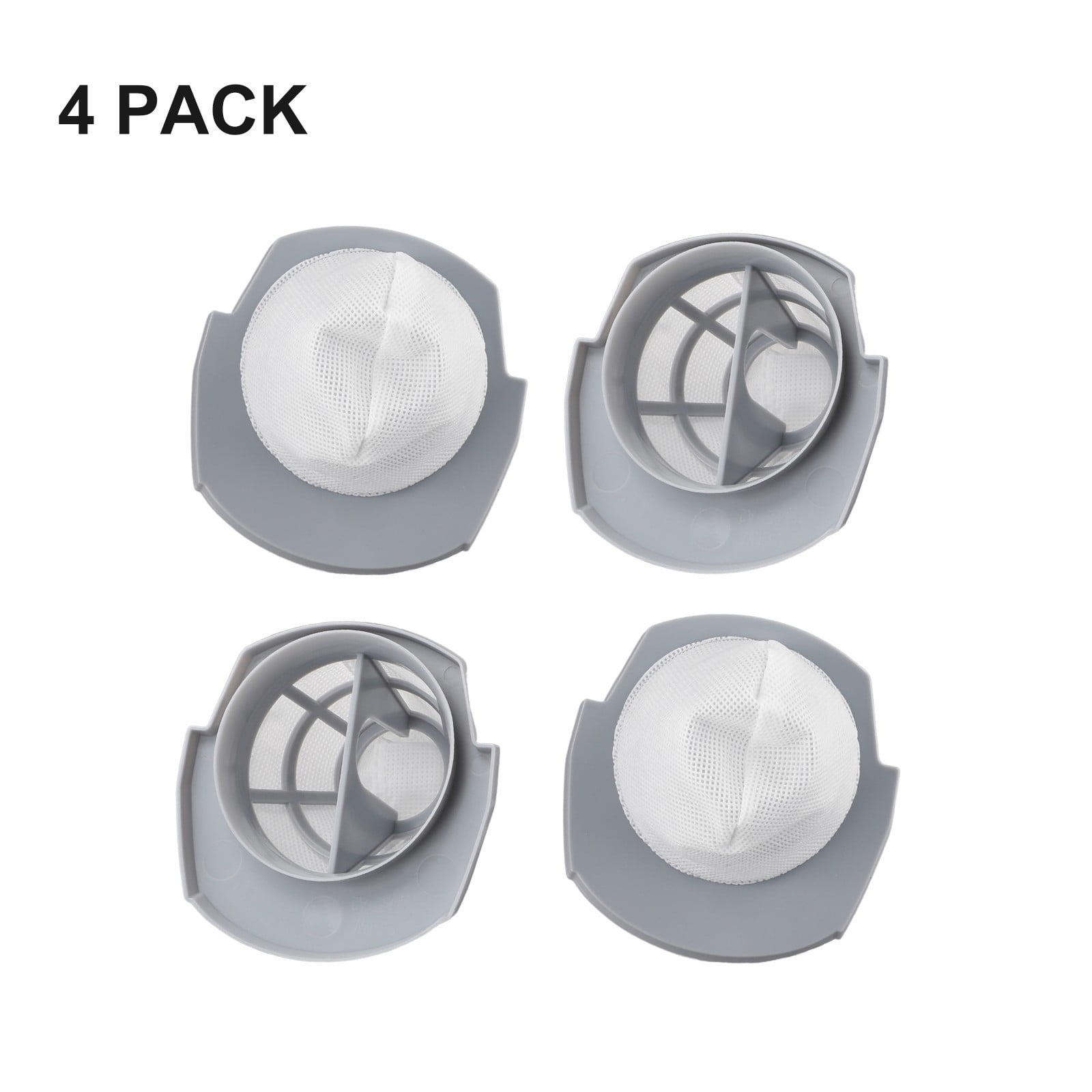 4 Pack Filters Vacuum Filters For Bissell 3-in-1 Turbo Lightweight ...