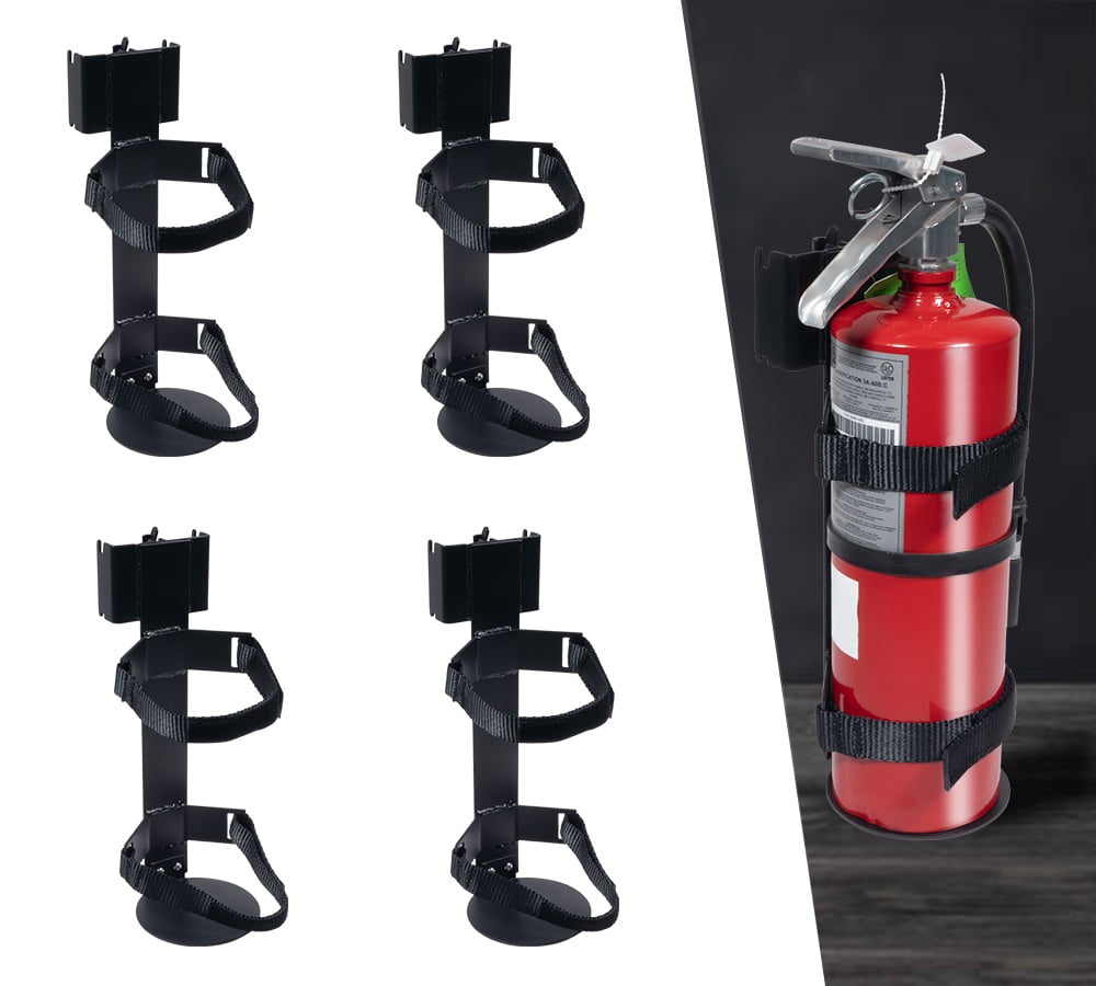 (4 Pack) Fire Extinguisher Mounting Bracket for E-Trucks - 22 lbs WLL ...