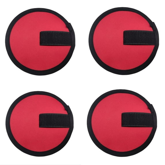 4 Pack Fishing Lure Covers with Velcro, Durable Lure Protector Shields ...