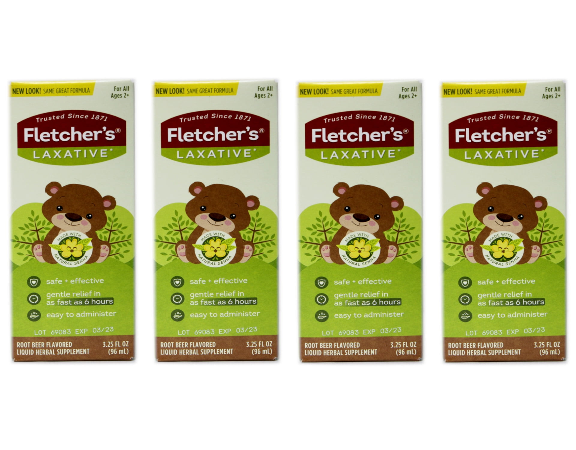 Fletcher's Natural Laxative, Children's Constipation Ease, Root Beer ...