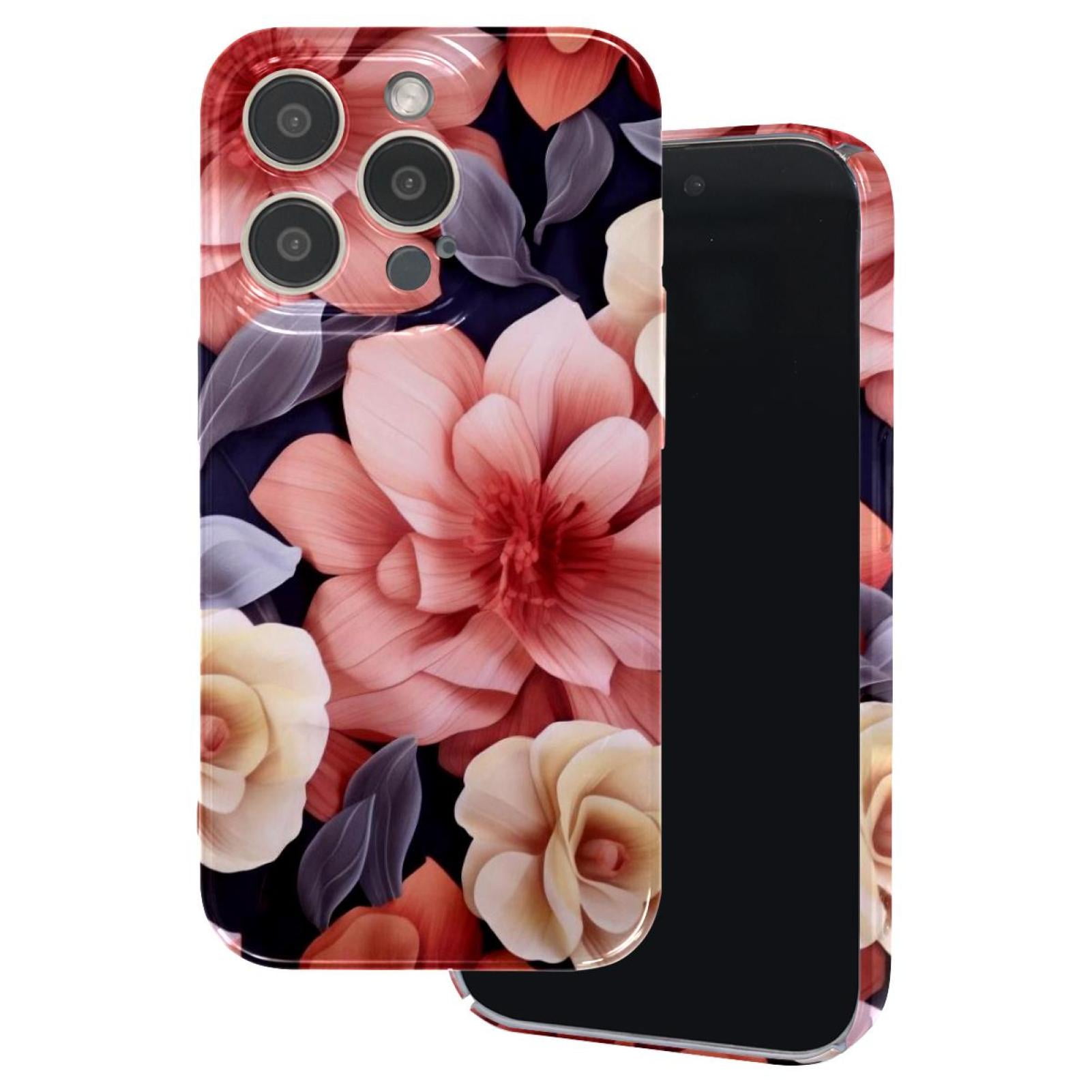 4 Pack Flower Shockproof Phone Case TPU Soft Shell Camera Protection ...