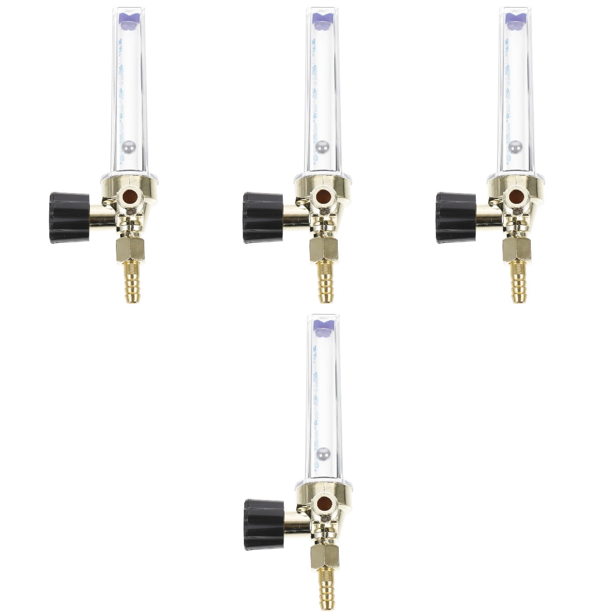 4 Pack Flowmeter Regulator Air Flow Indicator Indicator for Gas Flow ...