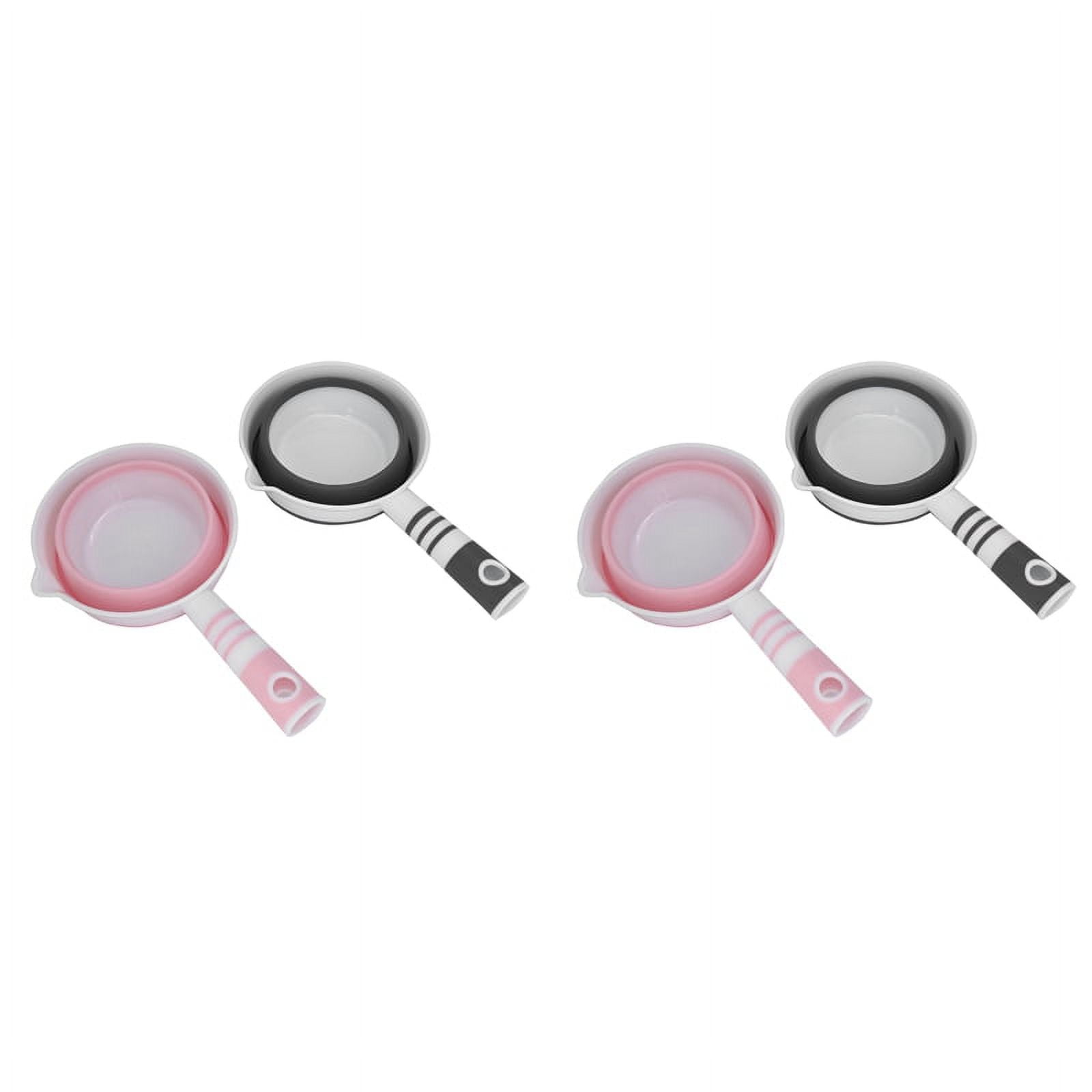 4 Pack Foldable Water Ladle, Water Scoop Dipper, Folding Bath Spoon ...